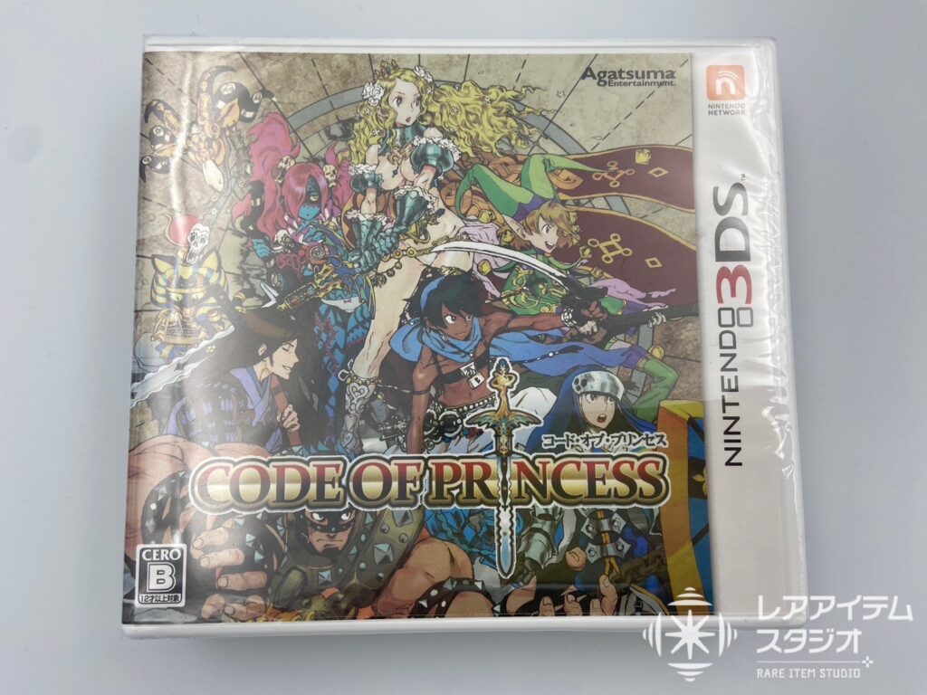 美麗アートが目印！『CODE OF PRINCESS』3DS版お持ち込みありがとうございます | 使わなくなった趣味のもの、おもちゃ、グッズ ...